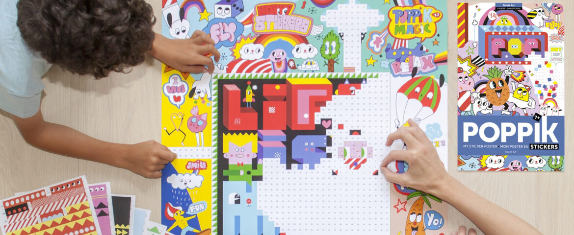 POPPIK stickers e poster per bambini | gioconaturalmente